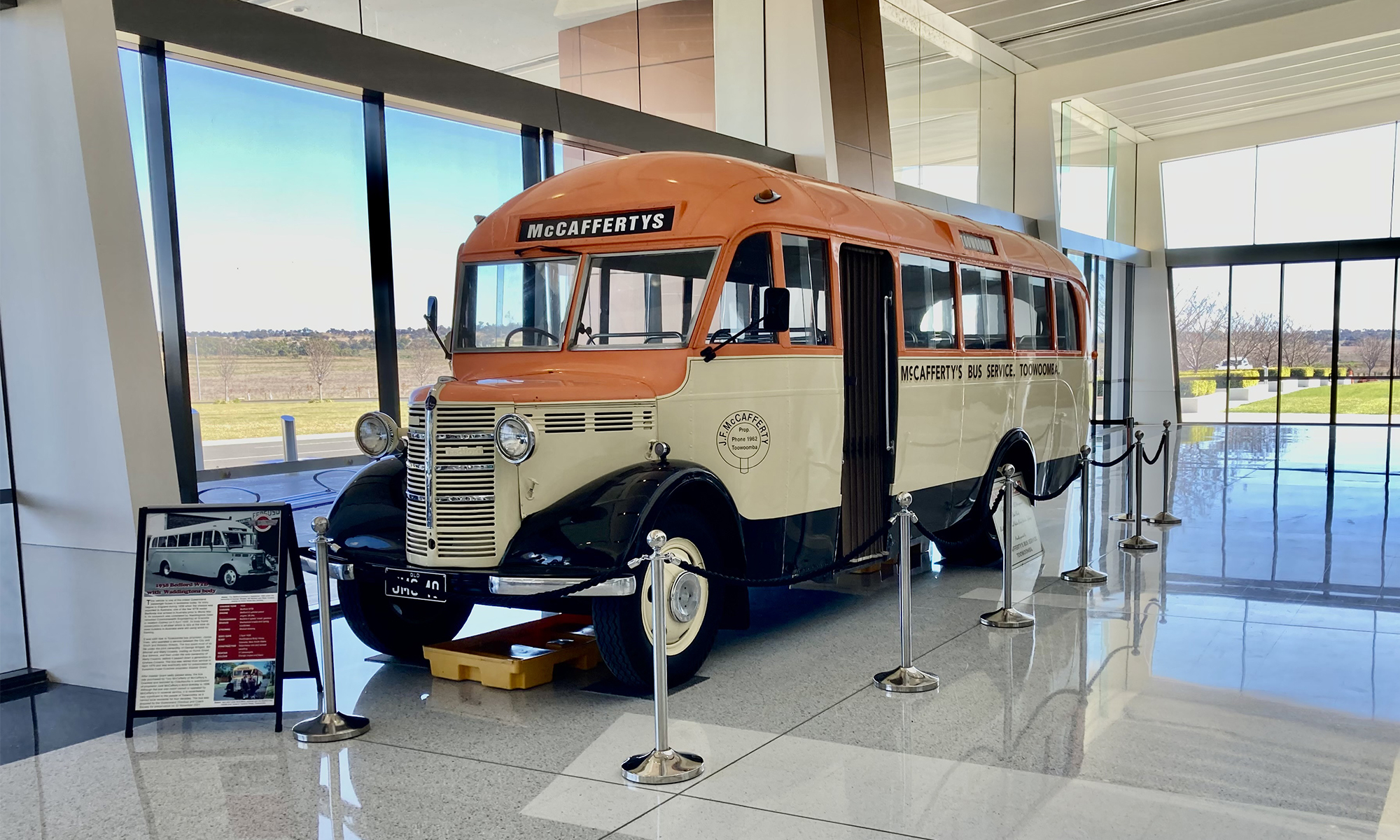 Iconic McCafferty s Bus Returns Home To Toowoomba Queensland Omnibus Iconic McCafferty s Bus Returns Home To Toowoomba Queensland Omnibus
