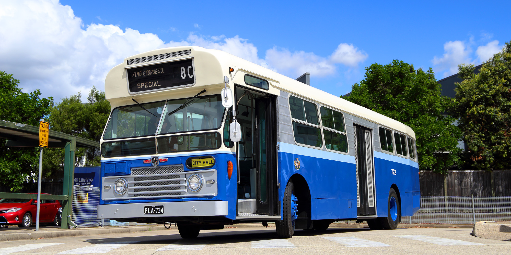 Unveiling of restored Leyland Panther Bus 722 – Queensland Omnibus ...