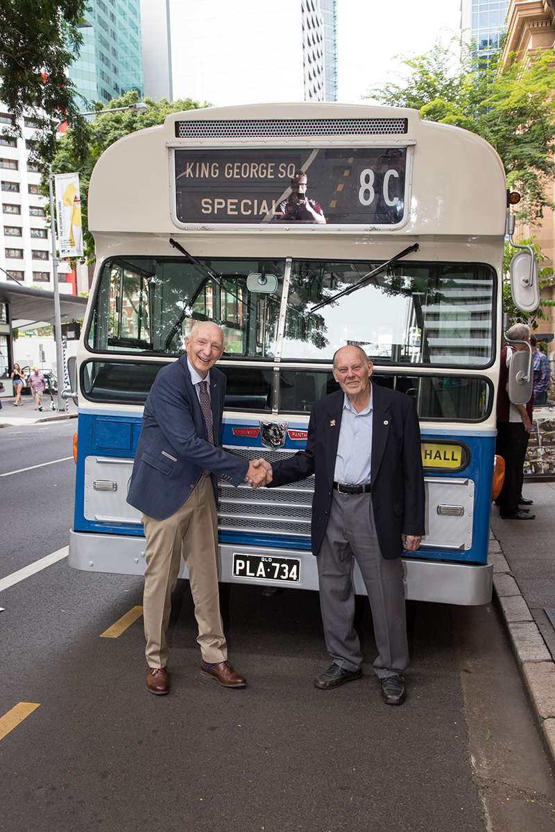 Unveiling of restored Leyland Panther Bus 722 – Queensland Omnibus ...