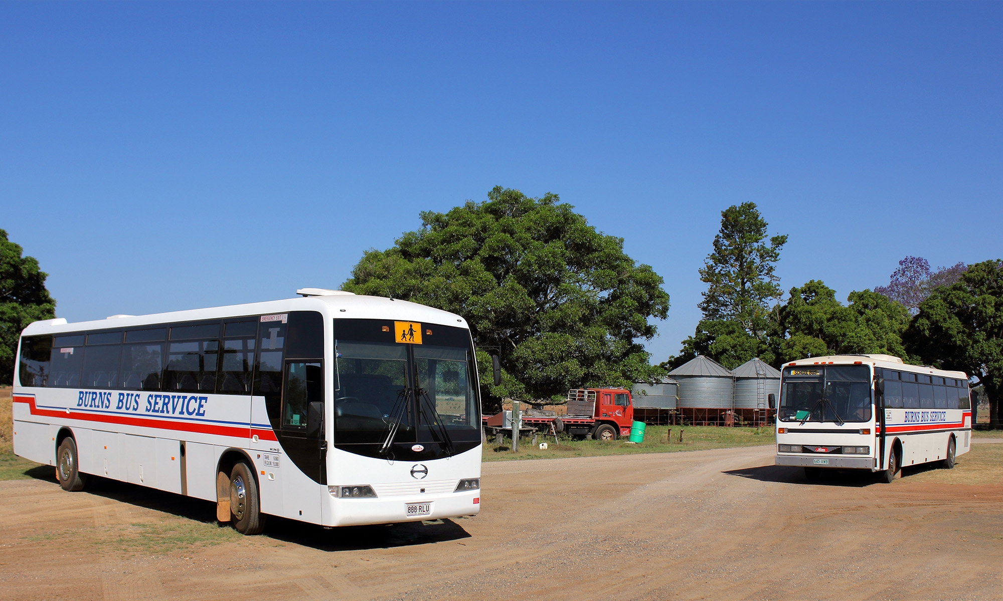 Burns Bus Service – Queensland Omnibus & Coach Society Inc.