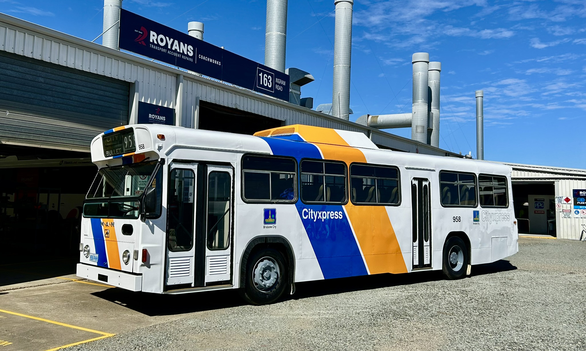 1985 MAN SL200 Bus 958 – Queensland Omnibus & Coach Society Inc.