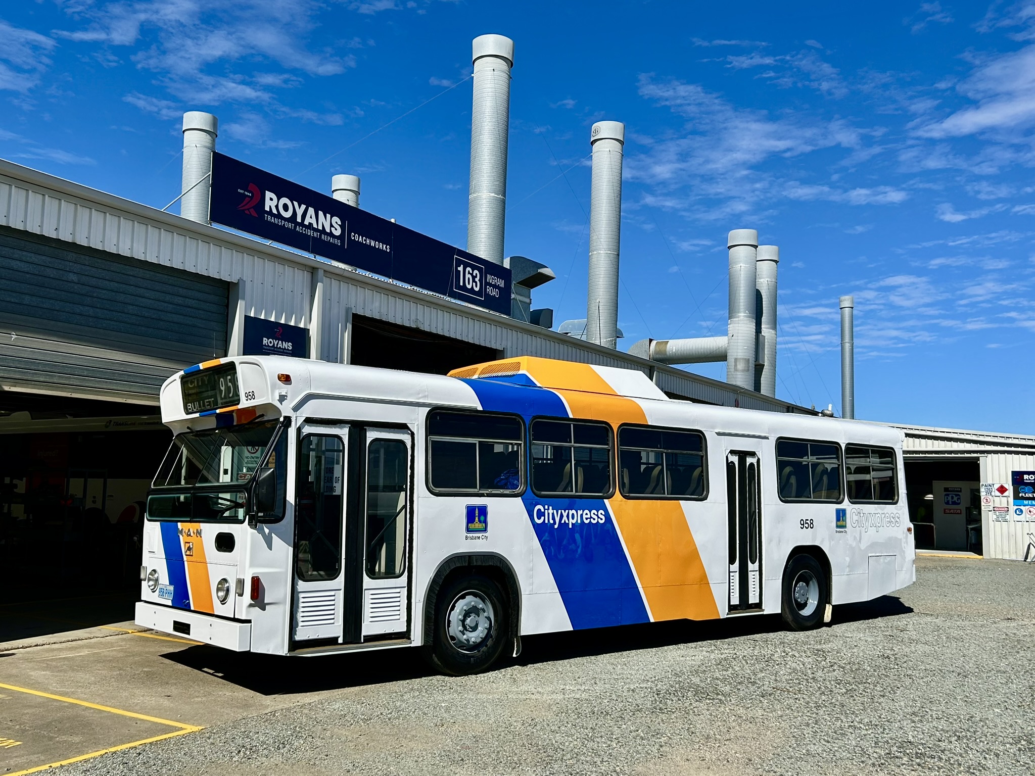 1985 MAN SL200 Bus 958 – Queensland Omnibus & Coach Society Inc.